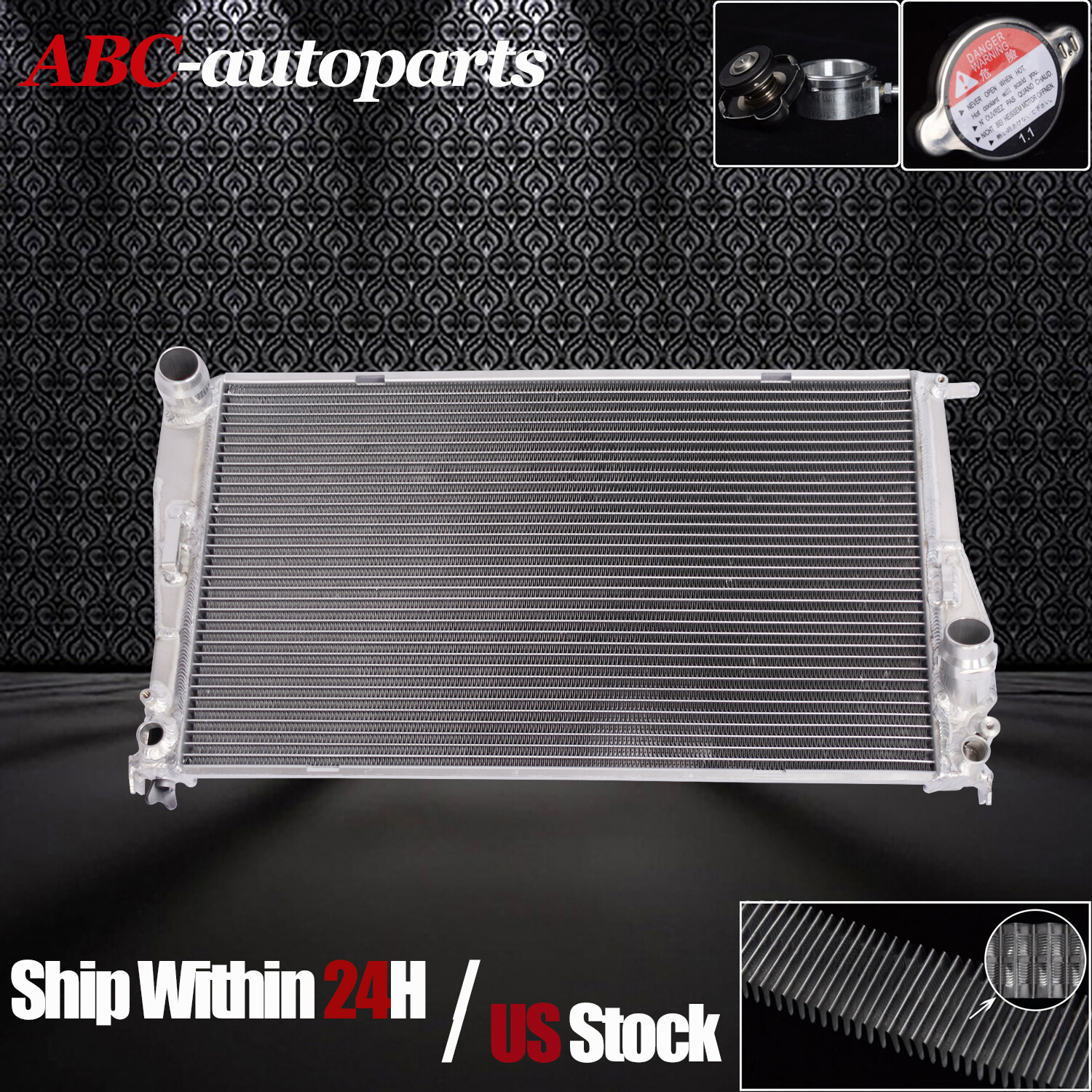 FIT 2007-2016 BMW 135i /135is/335i/335is/335xi / X1/ Z4 Radiator ...