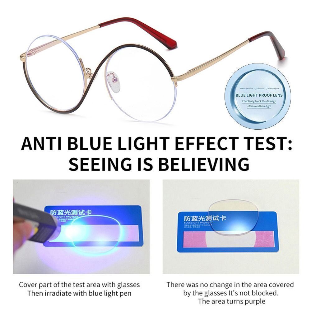 Ultralight Anti-Blue Light Glasses Eye Protection Computer Goggles ...
