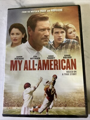 My All American DVD Aaron Eckhart Finn Wittrock Robin Tunney NEW Sealed ...