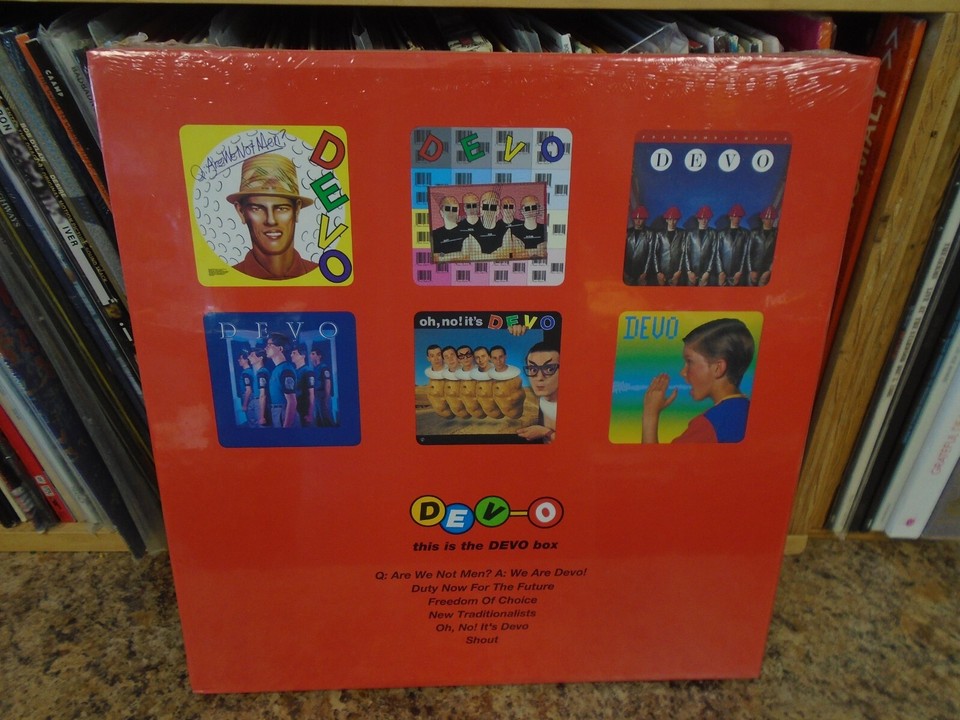 DEVO This Is [Box Set] Studio Albums 1978-1984 5x LP NEW Colored vinyl ...