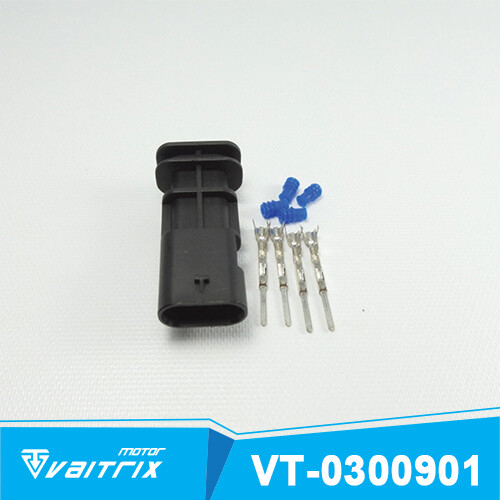 3way For VW Jetta BMW Audi A3 Q7 Flat Housing 3C0973203 L66A3 Connector ...