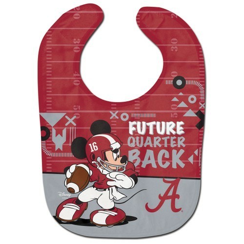 ALABAMA CRIMSON TIDE MICKEY MOUSE BABY BIB DISNEY NCAA OFFICIALLY ...