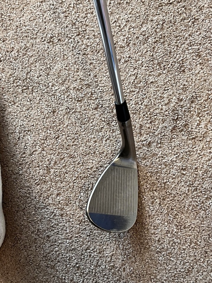 Titleist SM9 Vokey 52 Degree 8 Bounce F Grind 08.F Brushed Steel Wedge ...