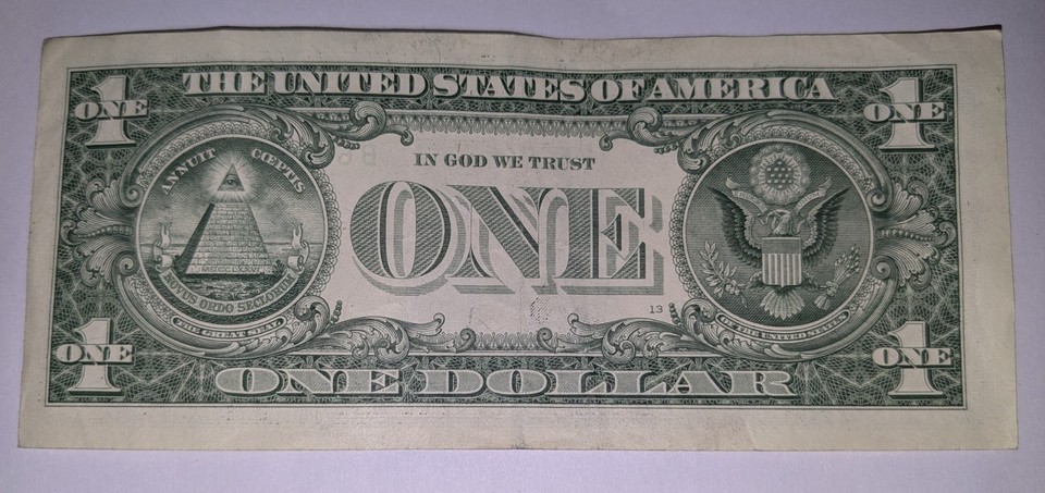 $1 Fancy Serial Number (B 66661112 B) 2021 Series | eBay