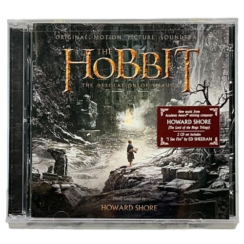 The Hobbit - The Desolation of Smaug 2 CD Movie Soundtrack OMPS Howard ...