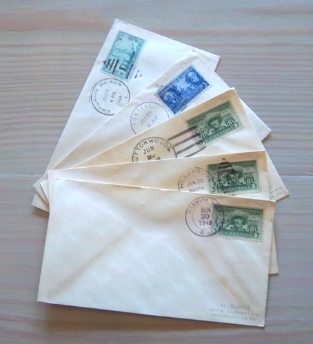Last Day Post Office Closings - Cover Lot / 5 - All Rhode Island - 6/30 ...