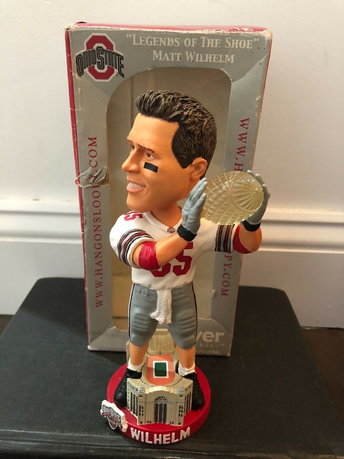 Matt Wilhelm Ohio State Buckeyes OSU Bobblehead 2002 National Champions ...
