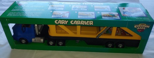 1998 The Chevron Cars Collectible CARY CARRIER SEMI. Original box! | eBay