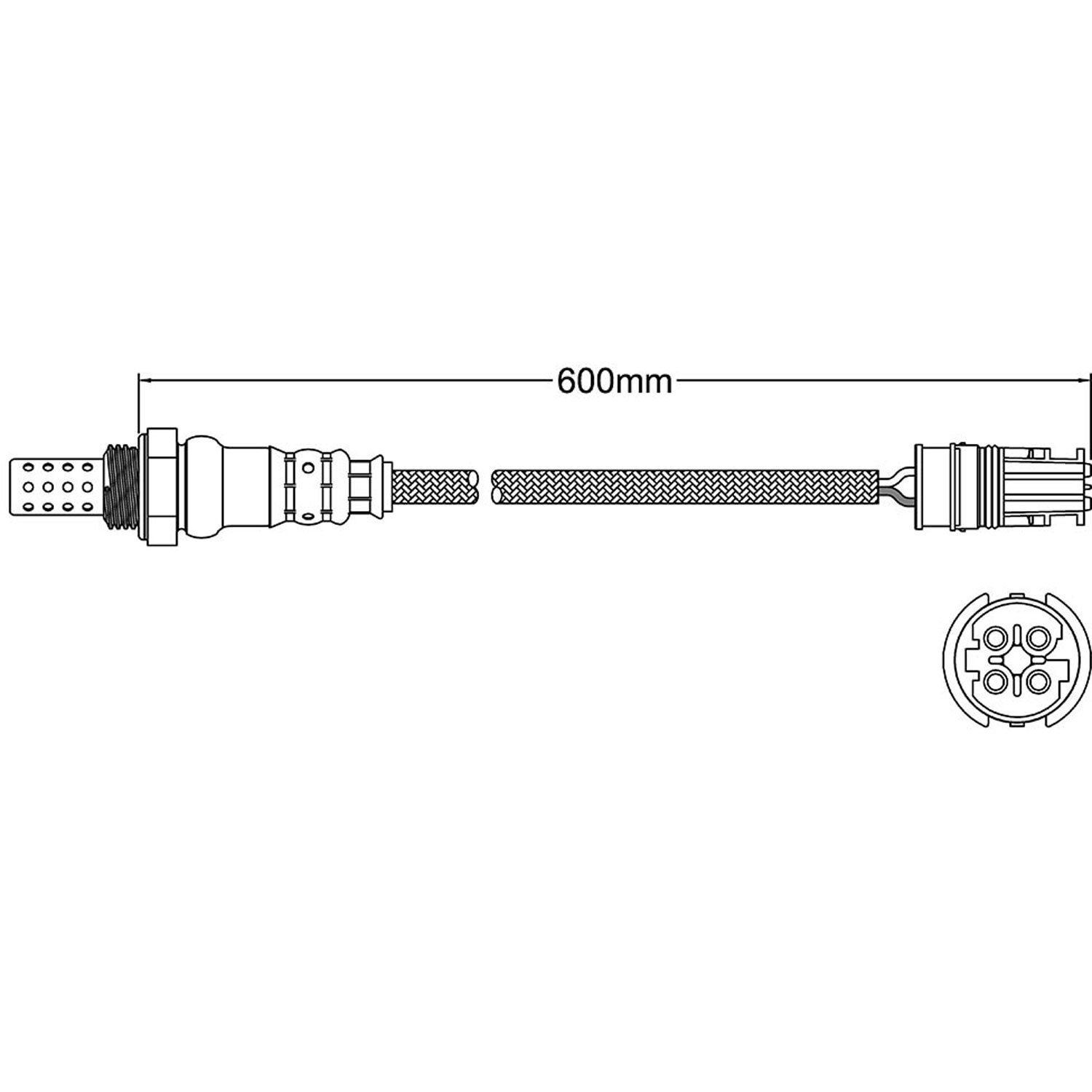 Oxygen Sensor O2 For BMW 730 740 750 760 E65 E66 Post-Cat | eBay