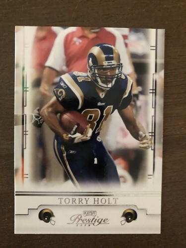 Torry Holt 2008 Playoff Prestige Rams Card #91 | eBay