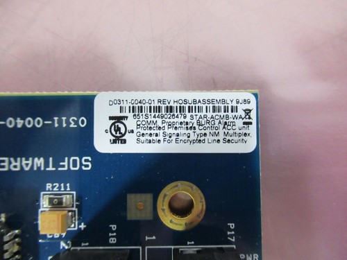 TB Software House iStar Pro Control Boards ACM GCM 0311-0040-01, 0311 ...