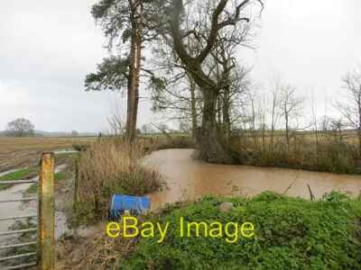 Photo 6x4 Pond, The Riddox Upper Broxwood Unlike most of the water ...