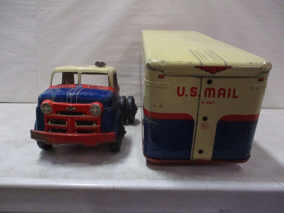 Lumar US Mail Tractor Trailer | eBay