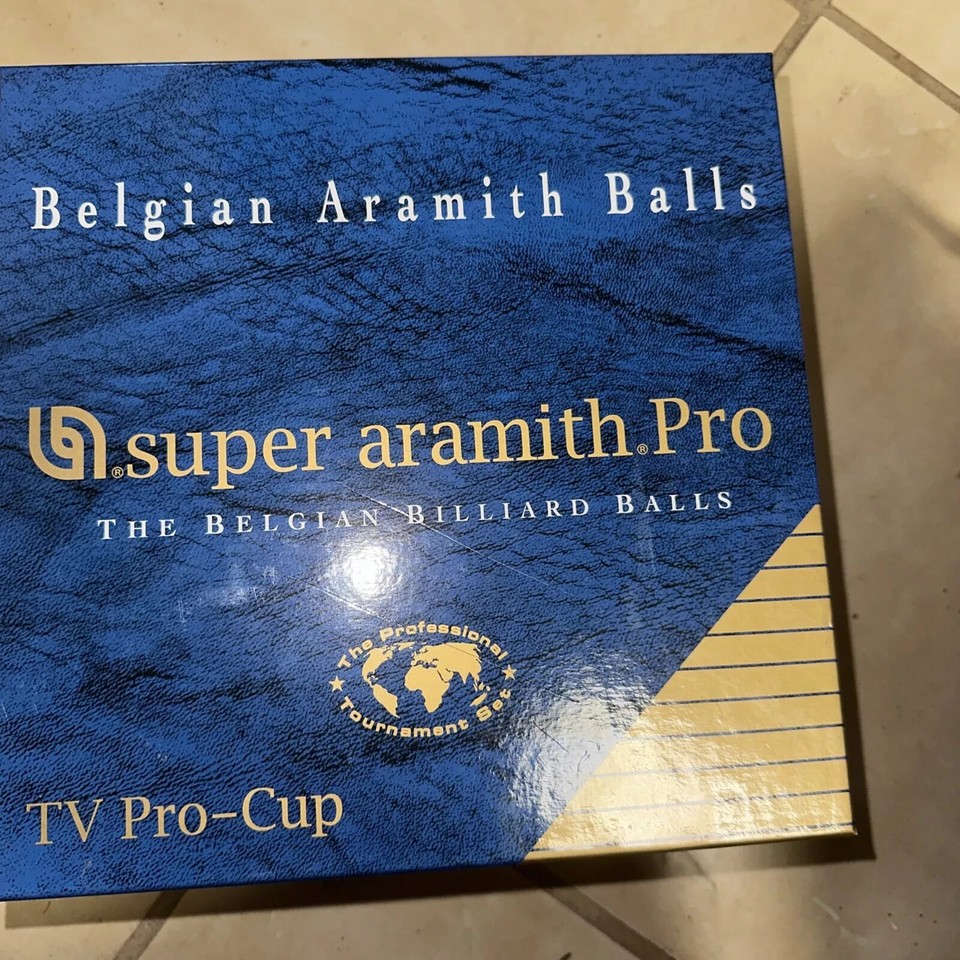 Aramith Super Pro Ball Set BBSAP - Professional Pool Ball Set, FREE ...