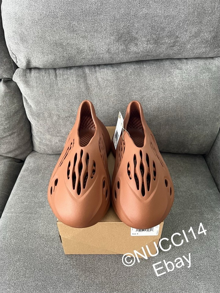 Brand New Adidas Yeezy Foam Runner RNNR Clay Red Size 9 with Receipt ...