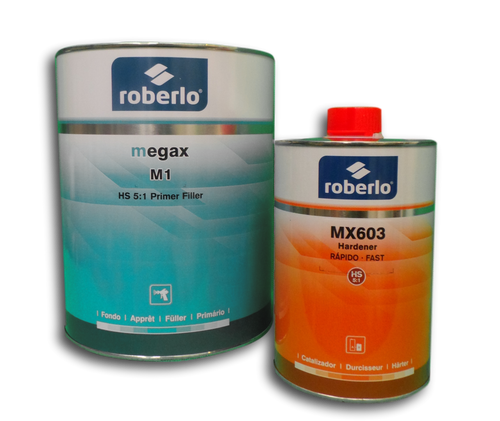 ROBERLO PRIMER KIT GREY WITH HARDENER 5:1 HS (RMPF4+RMX603) | eBay