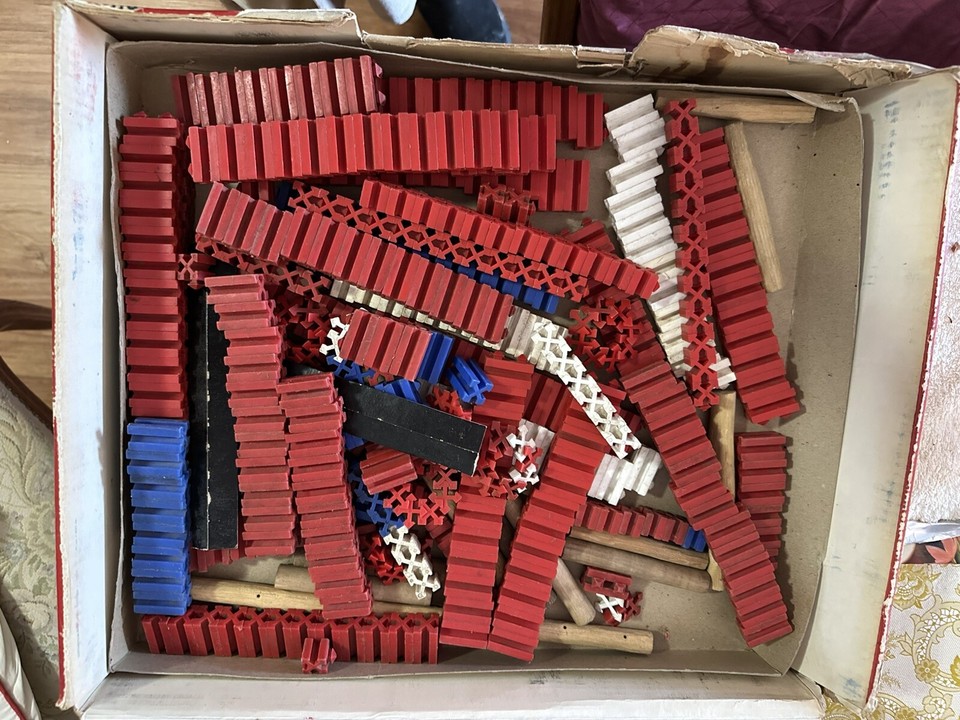 Uni-Block construction Set from the 60s with manuals | eBay