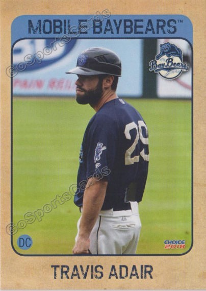 2018 Mobile Baybears Travis Adair CO Los Angeles Angels | eBay