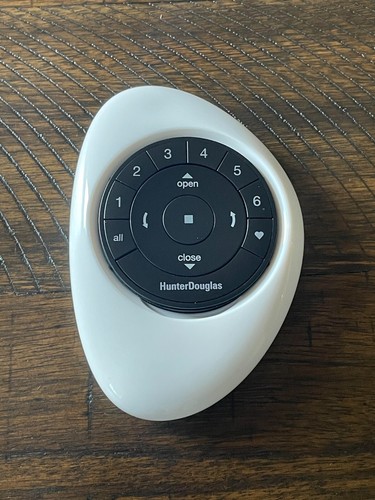 Hunter Douglas Powerview New Black Remote with White pebble Gen 2 | eBay