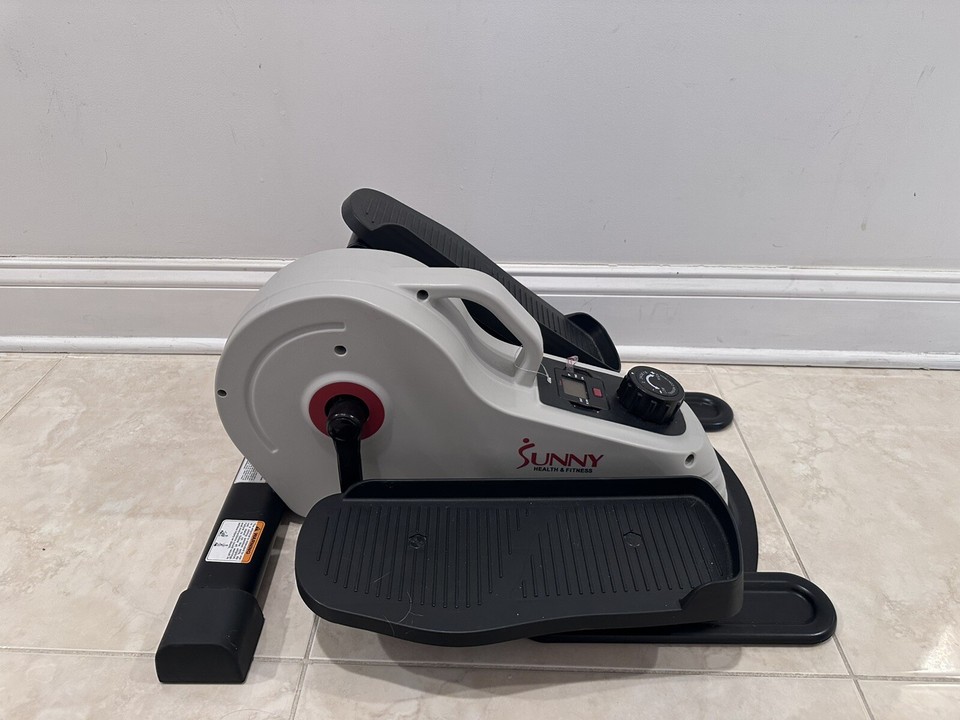 Sunny Health & Fitness Under Desk Elliptical Peddler Exerciser SF-E3872 ...