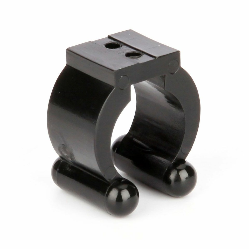 20-Pack Wall Mounted Fishing Rod Storage Clips Clamps Holder Rack ...