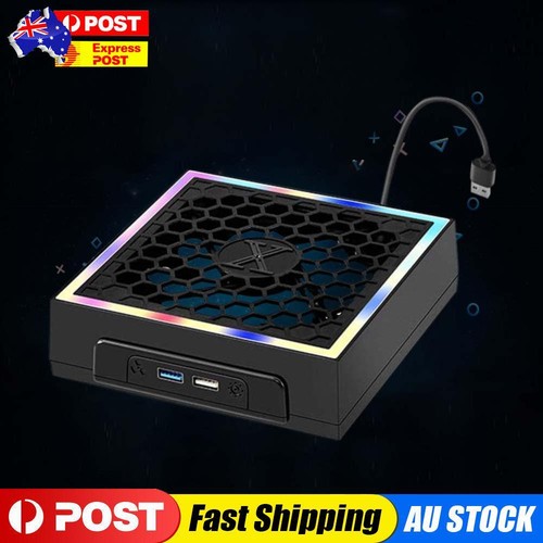 LED Console Fan Cooling 3 Gears Adjustable 5V 2.4A Console Fan for Xbox ...