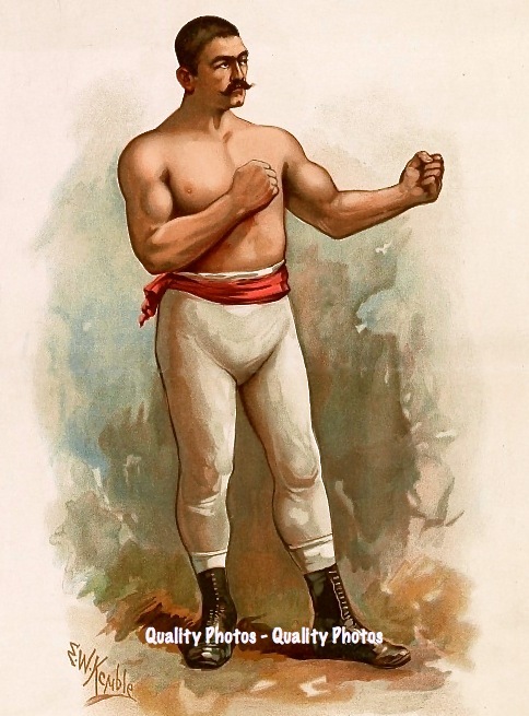 Boxeur John Sullivan Boxing Photo #95 John L. Sullivan Vs. James J.