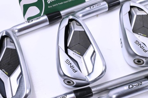 Ping G430 Irons / 6-PW+45+50+54 / White Dot / Senior Flex Ping Alta ...