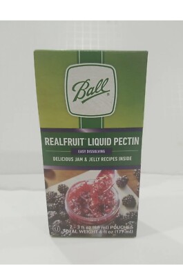 Ball Realfruit Liquid Pectin Easy Dissolving Jam Jelly (2Pack) BB07/31/ ...