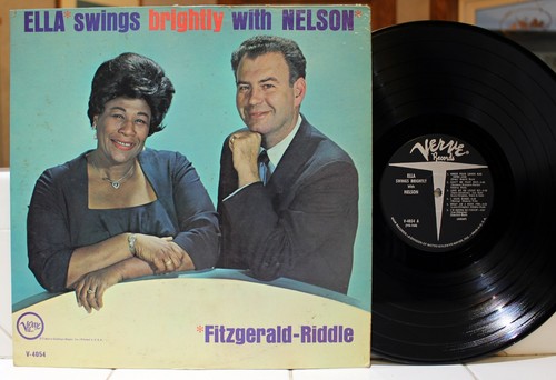 Rare Jazz LP - Ella Fitzgerald & Nelson Riddle - Ella Sings Brightly ...