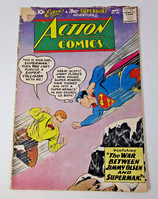 Action Comics #253 1959 [GD-] 2nd App Supergirl Silver Age Superman Key ...
