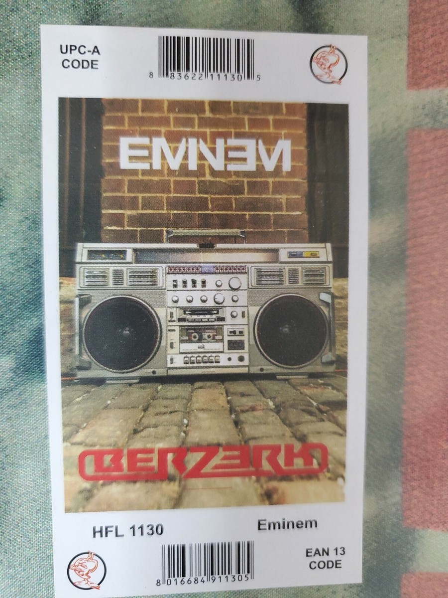 Eminem Berzerk Poster