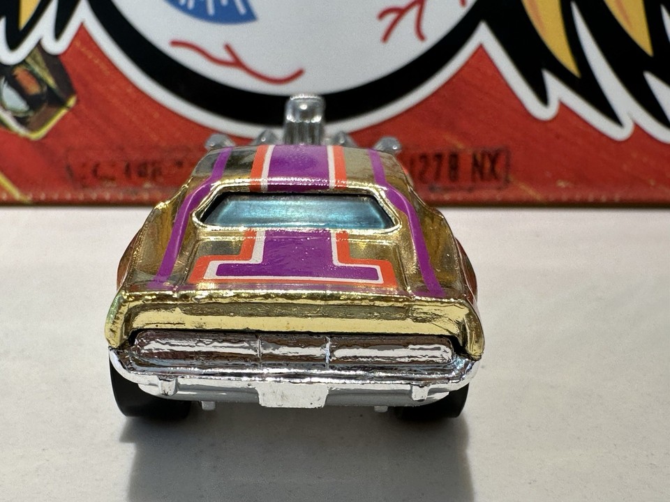 1977 Hot Wheels Golden Hold Chrome Rodger dodger Near Mint Blackwall ...