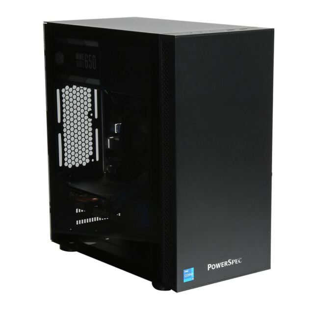 PowerSpec G229 (500GB SSD, Intel Core i5-11400F, 2.60 GHz, 16GB) Micro ...