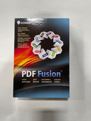 Corel PDF Fusion - Complete Product - 1 User - Standard 735163132670| eBay