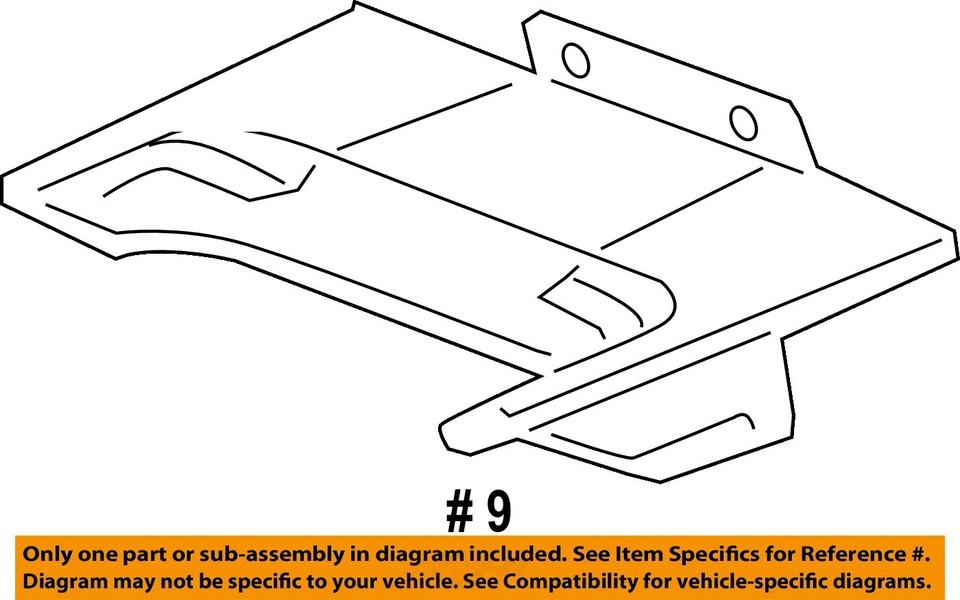 GM OEM 11-16 Cruze Limited Grille Components-Air Deflector 96981695 | eBay