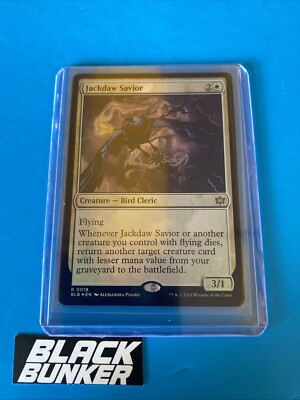 Jackdaw Savior 0018 Foil Bloomburrow BLB MTG Magic The Gathering S3289 ...