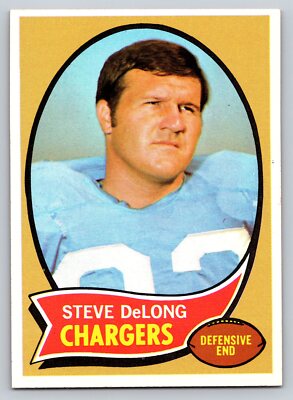 1970 Topps #49 Steve DeLong Vintage Football Card SHARP! | eBay