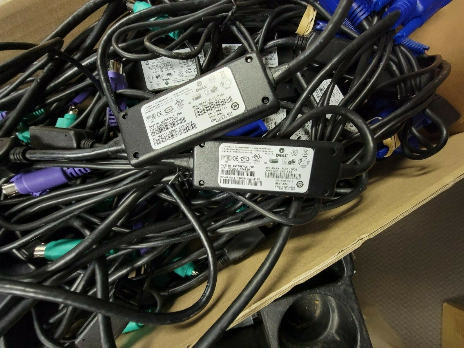 Dell 520-289-513 SIP System Interface POD KVM Cable 0RF511 1005-001 620 ...