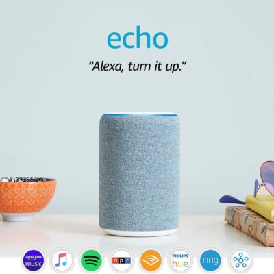 NEW 🔥 Amazon Echo 3rd Gen Alexa Smart Speaker (DOLBY) - RARE BLUE COLOR ...