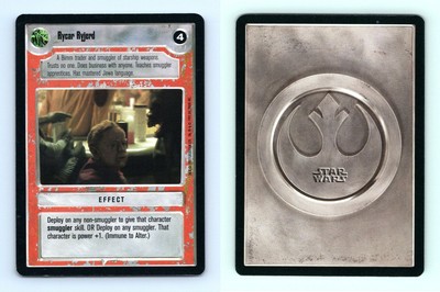 Rycar Ryjerd Star Wars Premiere Limited 1995 LS Uncommon CCG Card | eBay
