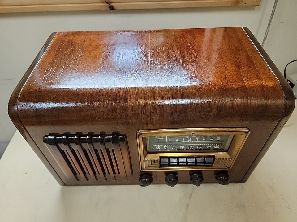 Delco R1176 Rare Tube Radio Working | eBay