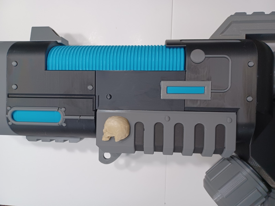 Heavy Plasma Rifle with removeable magazine Space Marine Warhammer ...