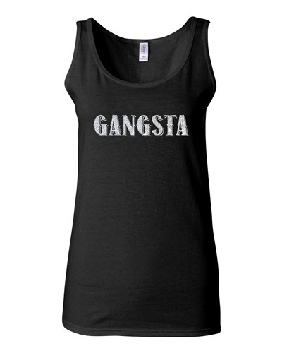 Junior GANGSTA Gangster Swag Swagger Bad Ass Funny Humor Sleeveless ...