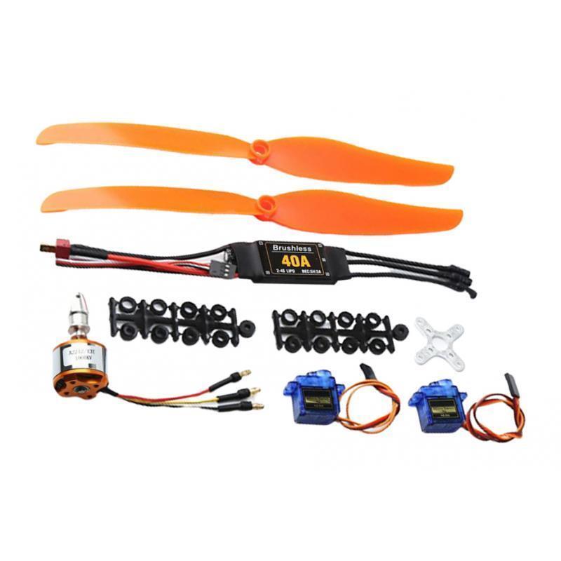 Brushless Motor with Servo and Propeller Set For RC Spare | eBay