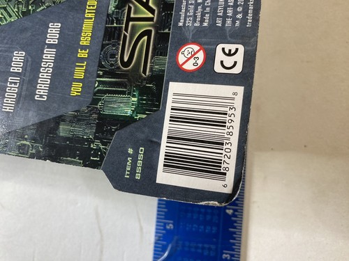 NEW STAR TREK BORG ASSIMILATION 7" HIROGEN 2 OF 3 FIGURE 2002 ART ...