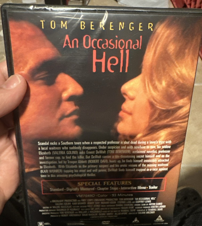An Occasional Hell DVD Tom Berenger Valeria Golino Robert Davi Kari Wuhrer 1996 31398704935| eBay