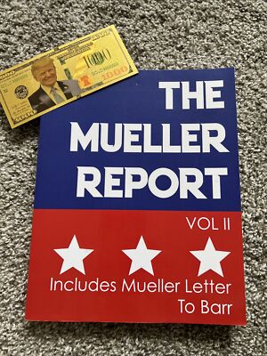 The Mueller Report: Report On The Russian Inter. With Free Donald Trump ...
