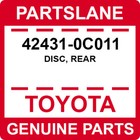 42431-0C011 Toyota OEM Genuine DISC, REAR | eBay Australia
