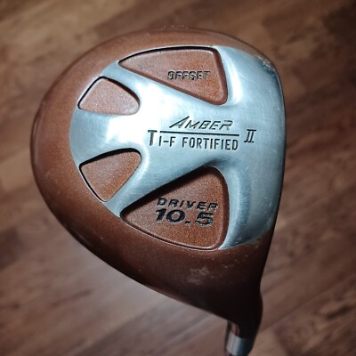 Amber II Ti-F Fortified Offset Driver 10.5° RH. Boron Golf Graphite ...